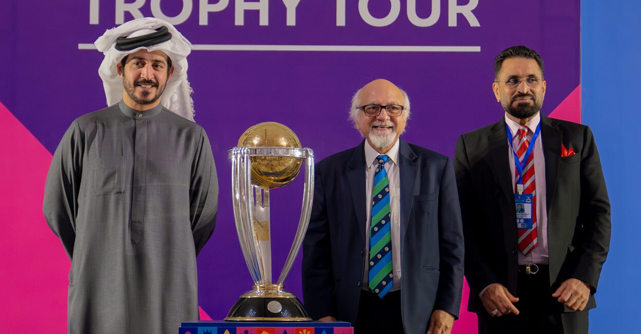 ലോകകപ്പ് ട്രോഫി ബഹ്‌റൈനിൽ; ആവേശ സ്വീകരണവുമായി രാജ്യം - World Cup Trophy in Bahrain | Gulf News ...