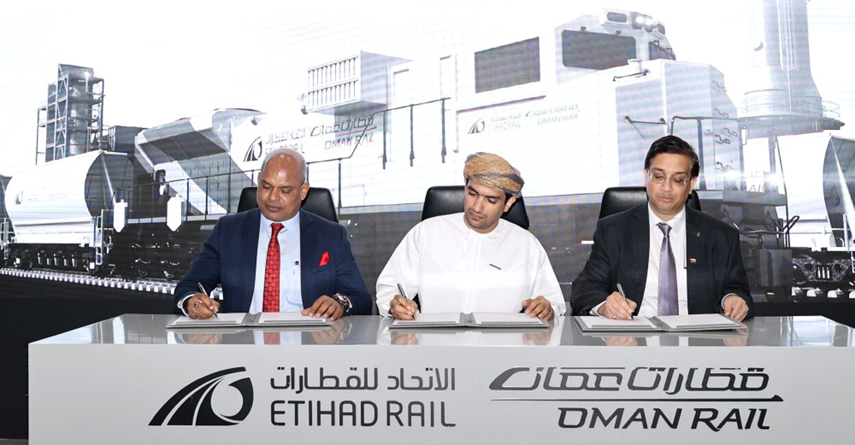Oman Etihad Rail Company Partners with Jindal: Sustainable Logistics ...