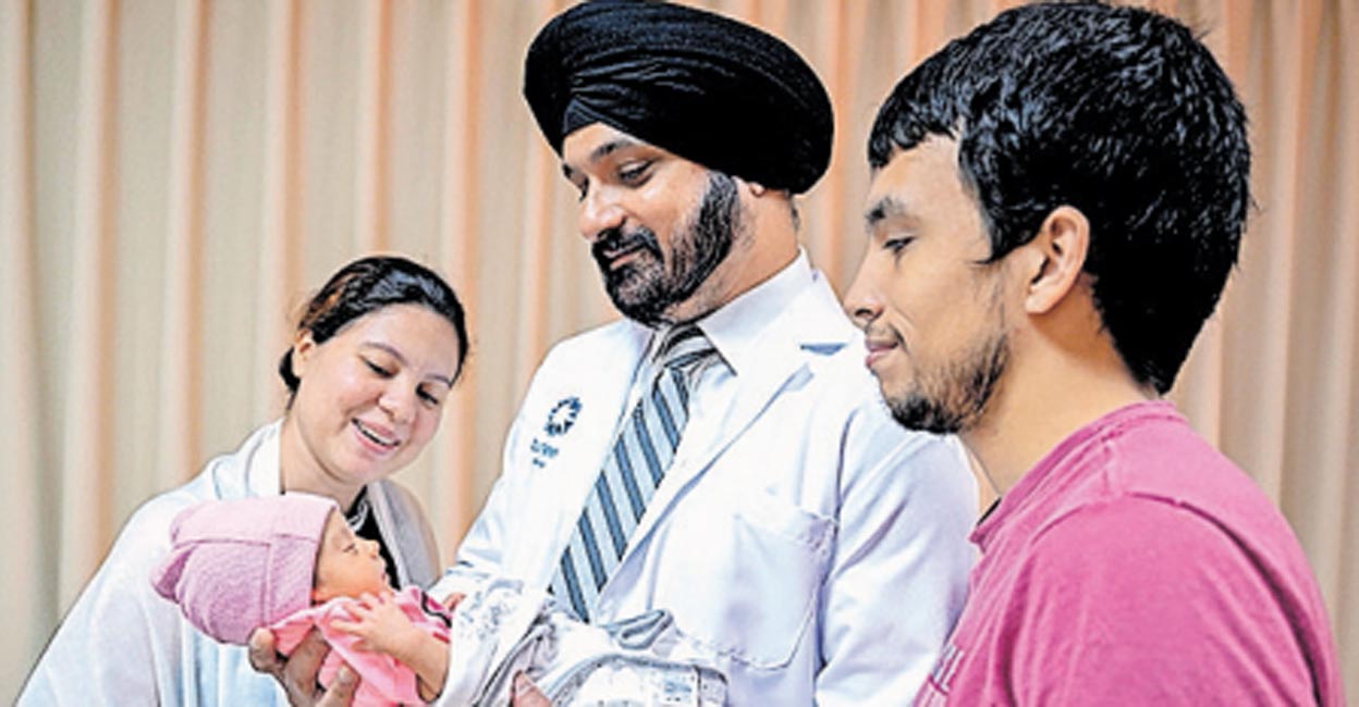 ഗർഭപാത്രത്തിനകത്തെ ശസ്ത്രക്രിയ വിജയം സ്‌പൈന ബൈഫിഡയെ അതിജീവിച്ച് കുഞ്ഞ് ...