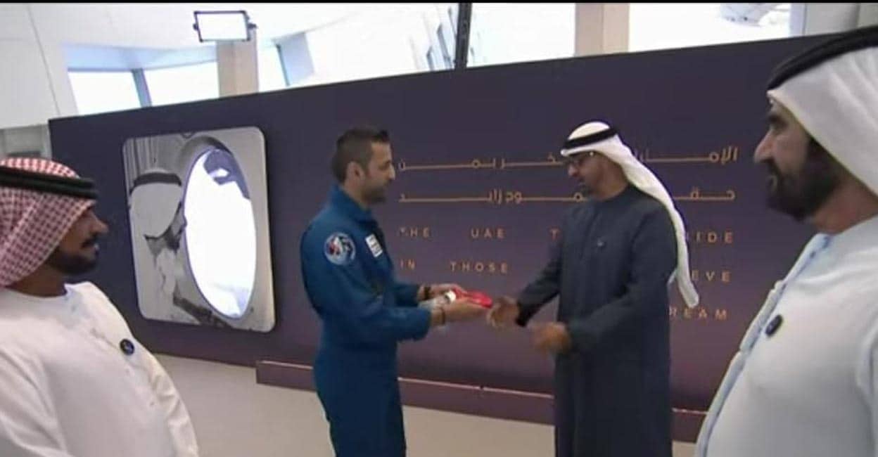UAE Astronaut Sultan Al Neyadi Receives Hero's Welcome in Abu Dhabi ...