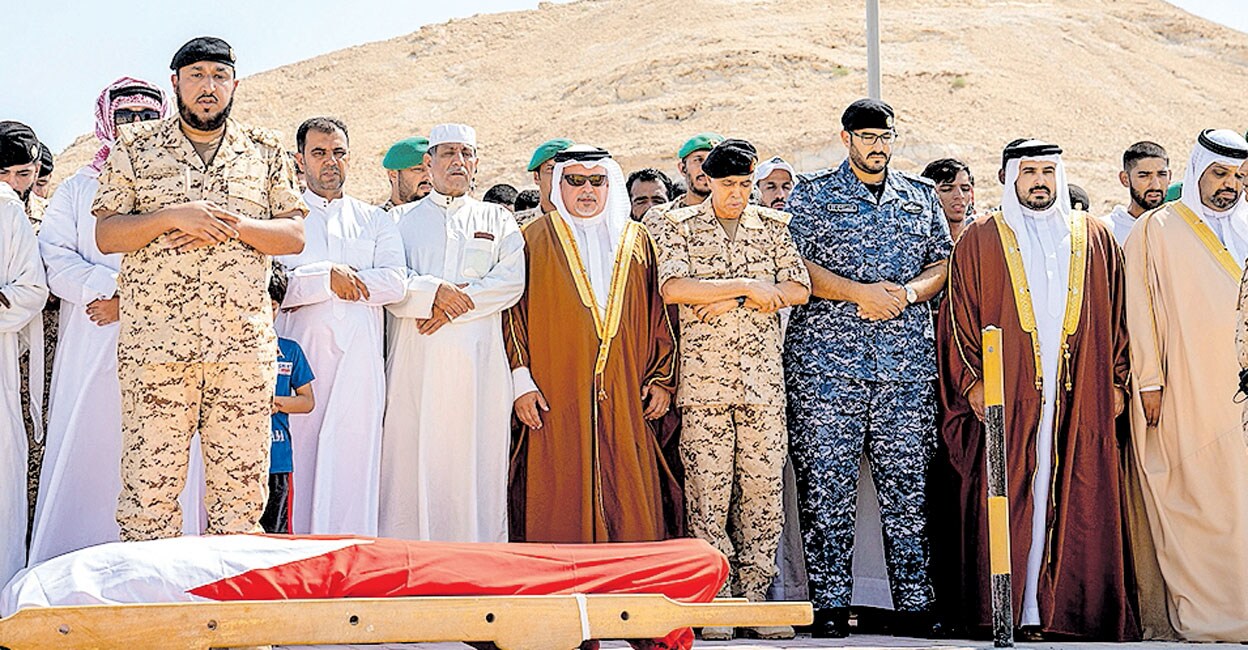 സഖ്യസേനയ്ക്കുനേരെ ഹൂതി ആക്രമണം; 2 ബഹ്റൈൻ സൈനികർക്ക് നാടിന്റെ ...