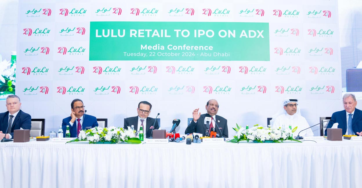 യുഎഇയിലെ വമ്പൻ ഐപിഒകളിൽ ഒന്നായ ലുലു റീട്ടെയ്‌ലിന്റെ പ്രാഥമിക ഓഹരി വിൽപന നടപടികൾക്ക് തുടക്കമായി ...