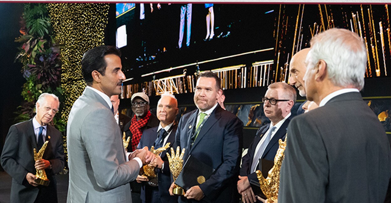 ഷെയ്ഖ് തമീം ബിൻ ഹമദ് അൽതാനി ഇന്‍റർനാഷണൽ ആന്‍റി കറപ്ഷൻ എക്സലൻസ് അവാർഡ് ...