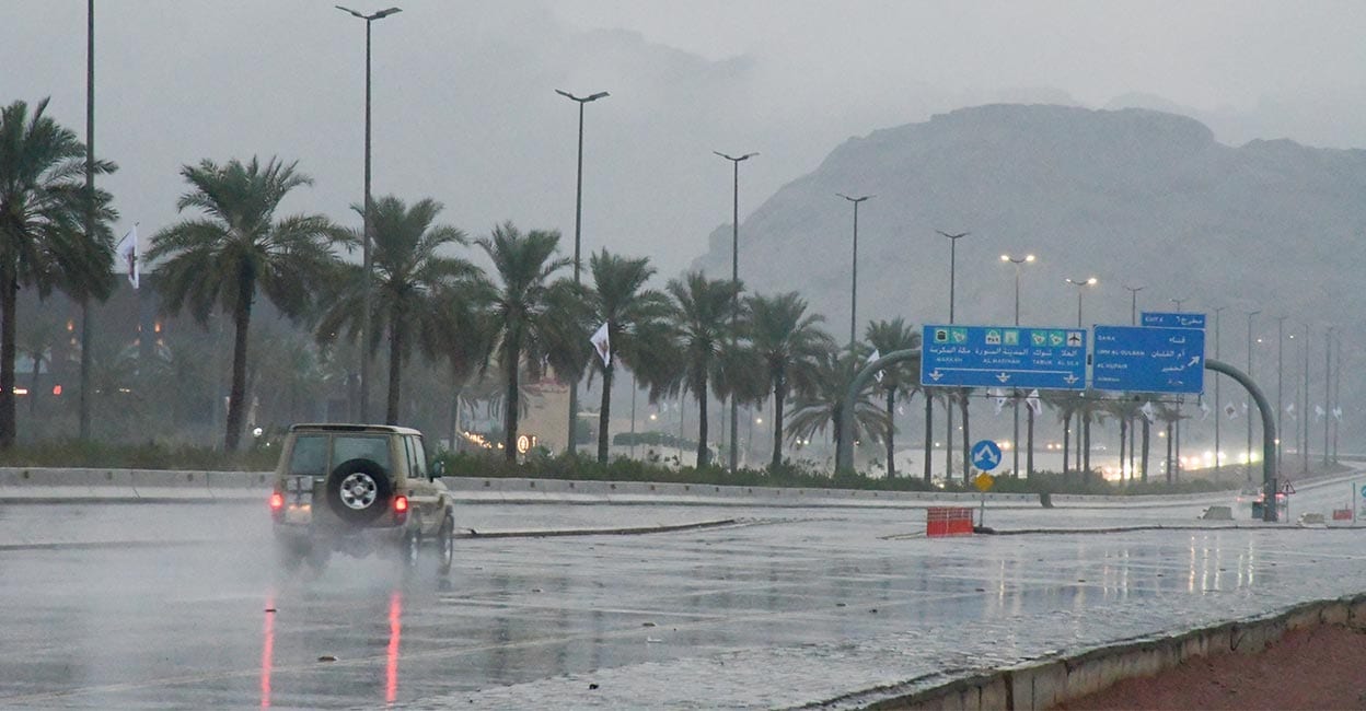 സൗദിയിൽ മഴ കനക്കും വെള്ളപ്പൊക്കത്തിന് സാധ്യത മുന്നറിയിപ്പ്- Saudi ...