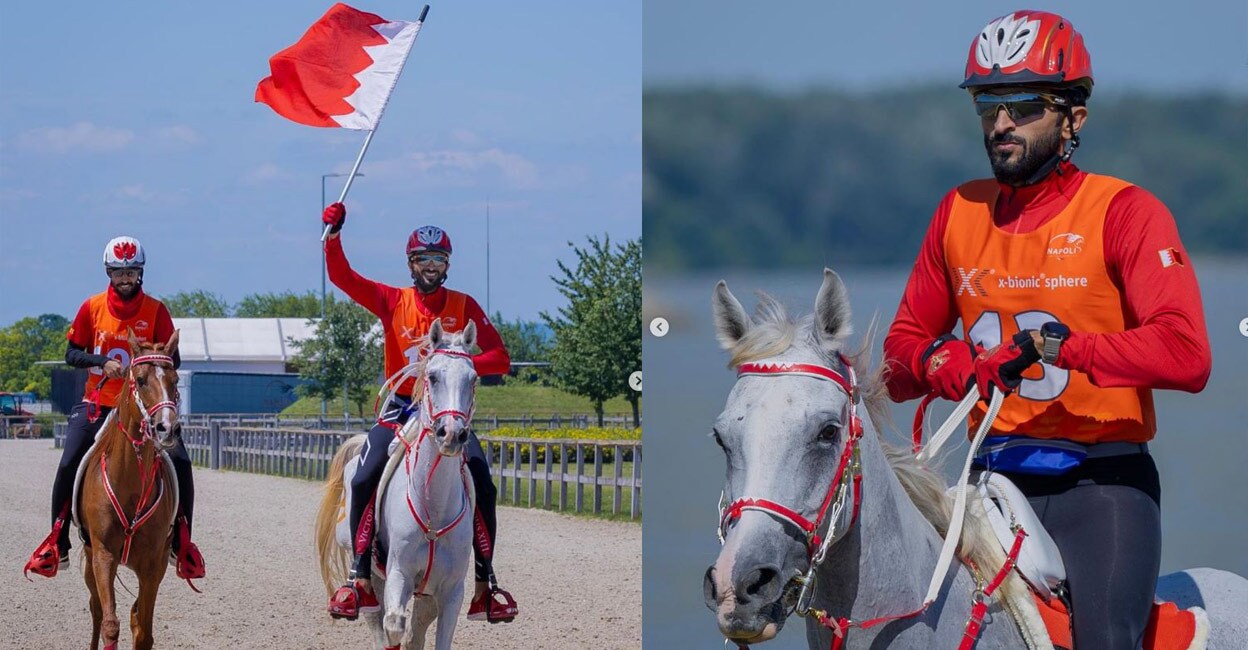 ദീർഘദൂര കുതിരയോട്ട മൽസരത്തിൽ ജേതാവായി ഷെയ്ഖ് നാസർ ബിൻ ഹമദ് ഖലീഫ ...