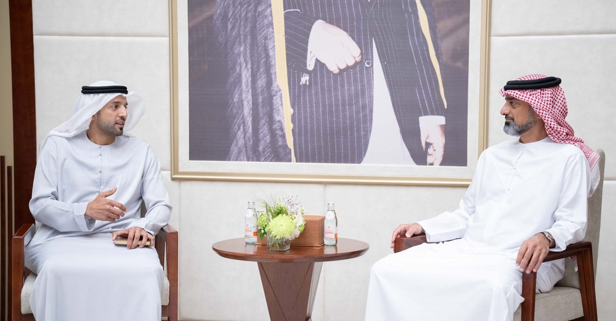 ഷെയ്ഖ് അമ്മാർ അൽ നെയാദിയുമായി കൂടിക്കാഴ്ച നടത്തി - Ammar bin Humaid Al ...