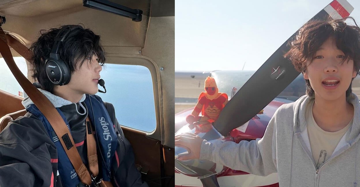 വിമാനത്തിൽ ഒറ്റയ്ക്ക് ലോകം ചുറ്റി 19 വയസ്സുകാരൻ, മഹത്തായ ദൗത്യത്തിനായി ...