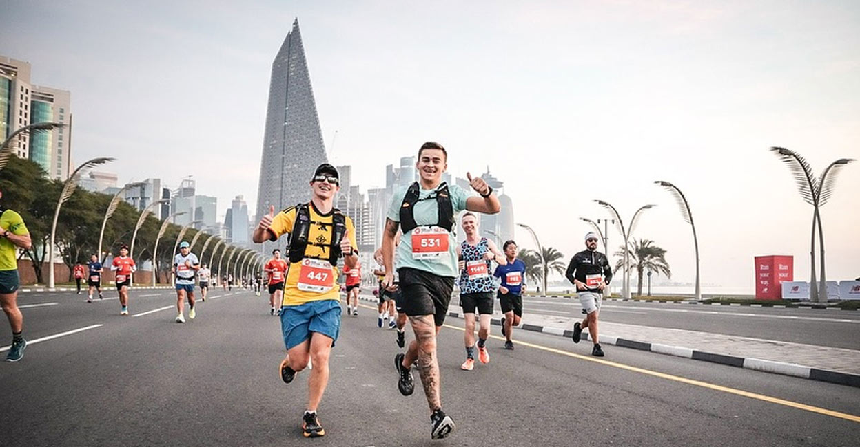 ആവേശമായി ദോഹ മാരത്തൺ പ്രഫഷനൽ മാരത്തൺ ഓട്ടക്കാർ മുതൽ ഖത്തറിലെ പ്രവാസി ...