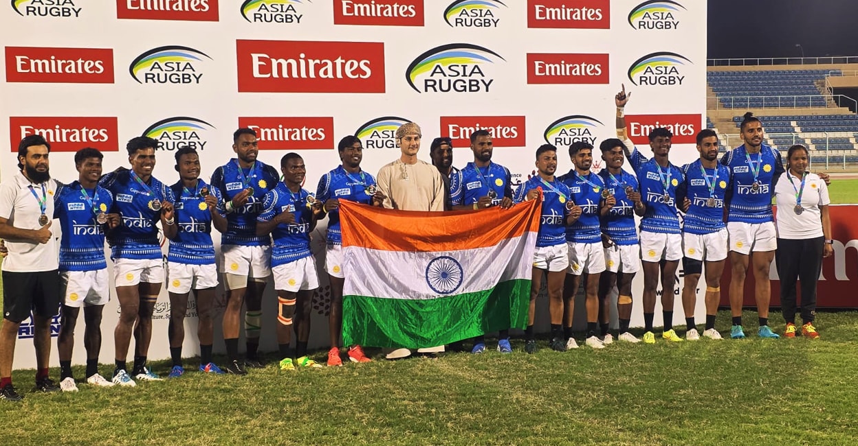 ഏഷ്യന്‍ റഗ്ബി ചാംപ്യൻഷിപ് ഇന്ത്യക്ക് വെള്ളി മെഡല്‍ - Indian Rugby Team ...