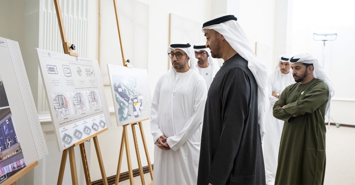 അൽ ജസീറ ക്ലബ്ബിന്റെ പുതിയ സ്റ്റേഡിയം രൂപരേഖ വിലയിരുത്തി യുഎഇ പ്രസിഡന്റ് നിർമാണം 2026ൽ - Al ...