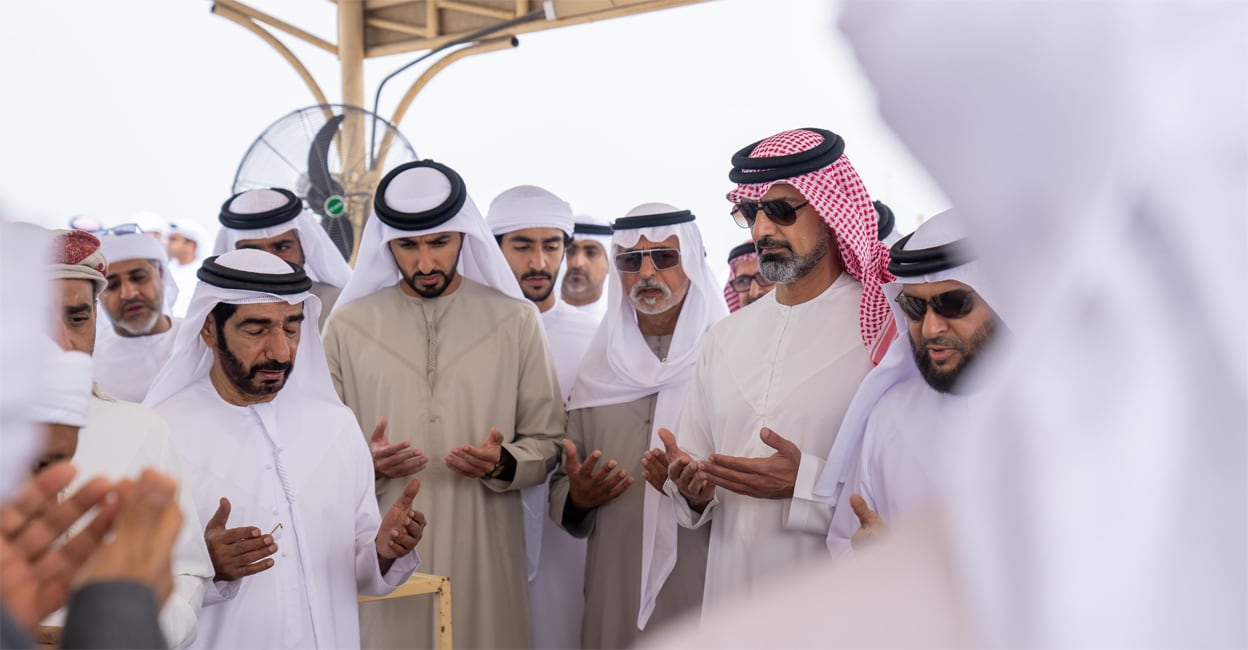 ഷെയ്ഖ് സയീദിന് കണ്ണീരോടെ വിട പ്രാർഥനയിൽ പങ്കെടുത്ത് ഭരണാധികാരികൾ- Ajman | UAE | Ruler | Sheikh ...