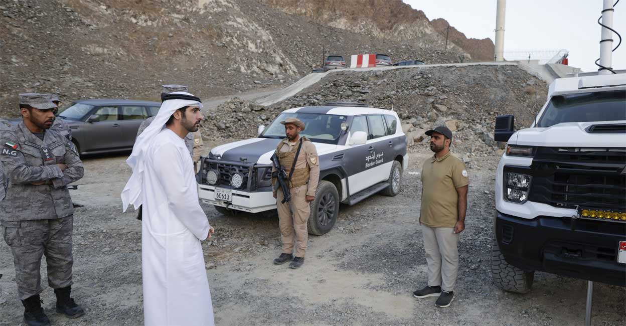 അതിർത്തിരക്ഷാ സേനയ്‌ക്കൊപ്പം ഇഫ്താറിൽ പങ്കുചേർന്ന് ദുബായ് കിരീടാവകാശി ...