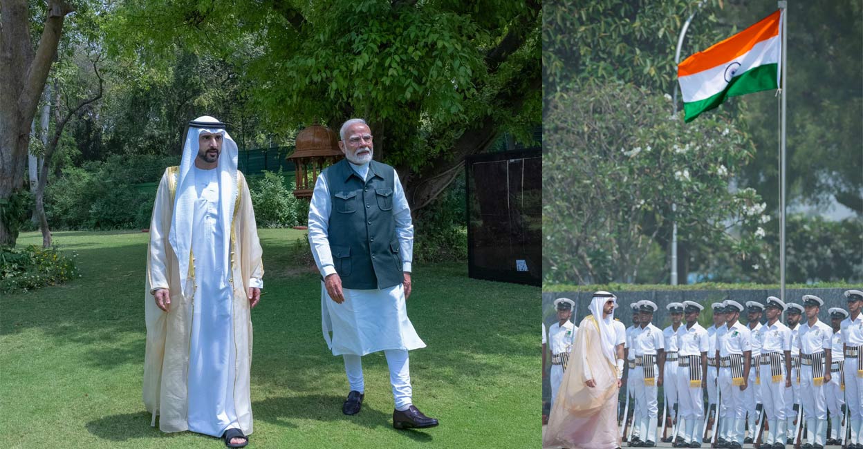 ഇന്ത്യൻ പ്രധാനമന്ത്രിക്കും ജനങ്ങൾക്കും ഹിന്ദിയിൽ നന്ദി പറഞ്ഞ് ദുബായ് ...