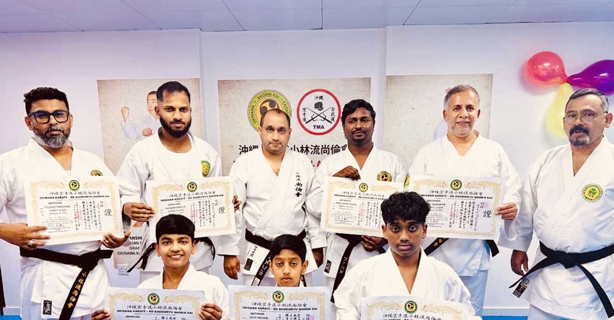 അബുദാബിയിൽ ബ്ലാക്ക് ബെൽറ്റ് ഗ്രേഡിങ് സെറിമണി നടത്തി- Black Belt Grading ...