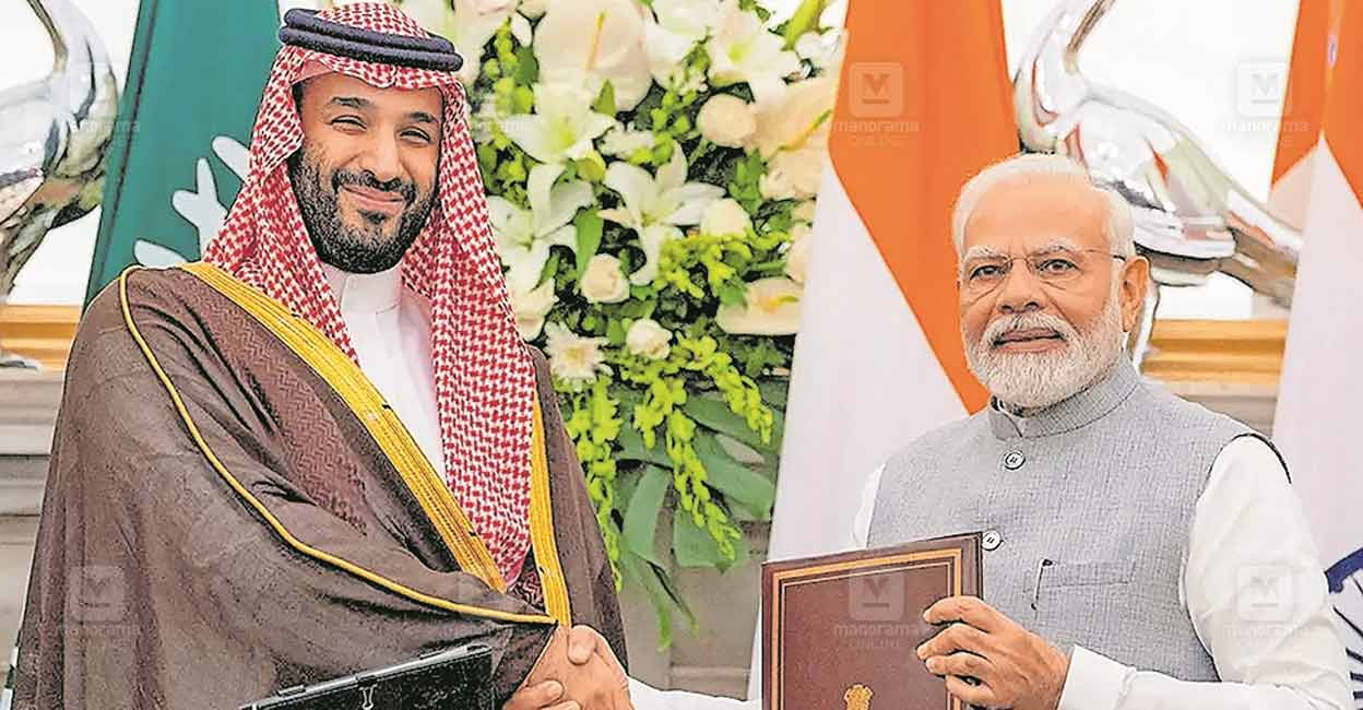 ആകാശം മുതൽ അകമ്പടി മോദിക്ക് സൗദിയിൽ‌ നൽകിയത് വൻ വരവേൽപ് ദേശീയ പതാകയുടെ ...