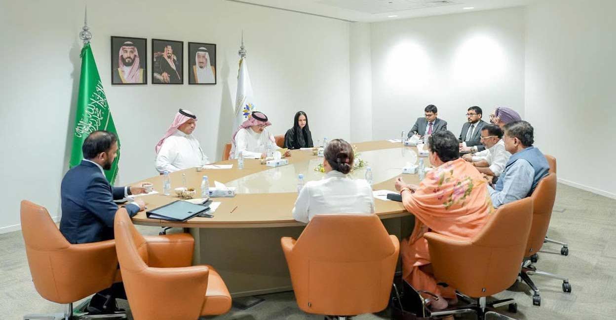 ഇന്ത്യൻ സർവകക്ഷി പ്രതിനിധിസംഘം റിയാദിൽ വിദേശകാര്യ സഹമന്ത്രിയുമായി ...