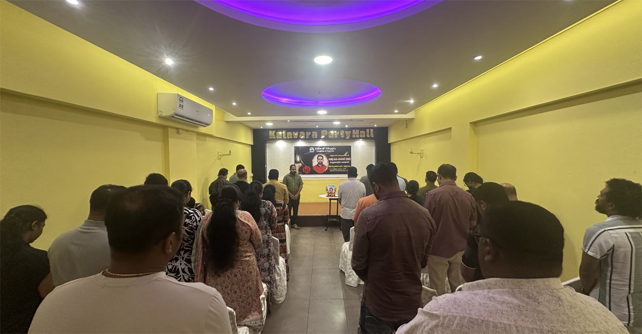 മനുവിന്റെ വേർപാടിൽ വോയ്‌സ് ഓഫ് ആലപ്പി അനുശോചനയോഗം സംഘടിപ്പിച്ചു - Manu ...