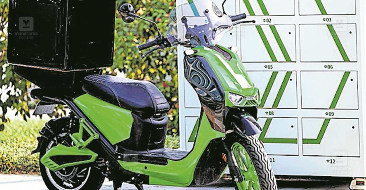 ഇ– ബൈക്ക് റീചാർജിന് കാത്തിരിക്കേണ്ട; കാലിയായ ബാറ്ററി നൽകി ചാർജുള്ള ബാറ്ററി വാഹനത്തിൽ ഫിറ്റ് ...