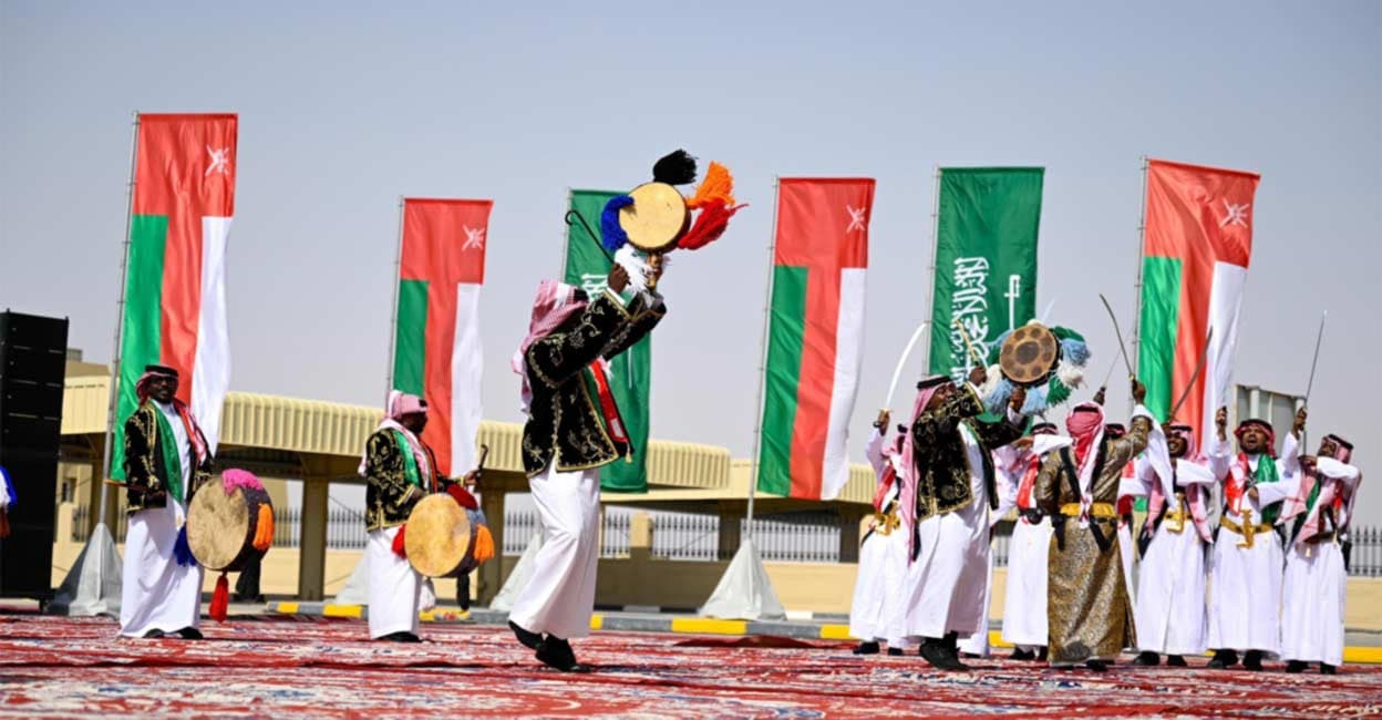 എംറ്റി ക്വാര്‍ട്ടര്‍ അതിര്‍ത്തിയില്‍ സൗദി ദേശീയദിനാഘോഷം - Saudi ...