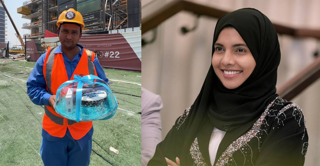 ‘മാഡം സൂപ്പറാണ്’; ചുട്ടുപൊള്ളുന്ന വെയിലിൽ ജോലി ചെയ്യുന്ന തൊഴിലാളികൾക്ക് ...