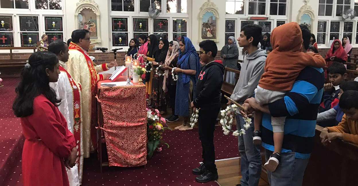 റ്റൂവുമ്പ കാത്തലിക് കമ്മ്യൂണിറ്റി സ്വർഗ്ഗാരോഹണ തിരുനാൾ ആഘോഷിക്കുന്നു