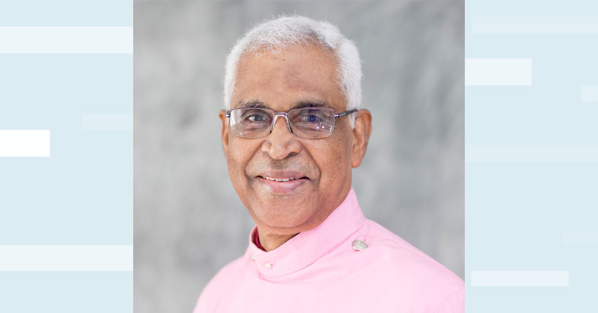 ബിഷപ്പ് ഡോ. സി.വി. മാത്യു യുസിഎഫ് ഓൺലൈൻ പ്രയറിൽ പ്രസംഗിക്കുന്നു