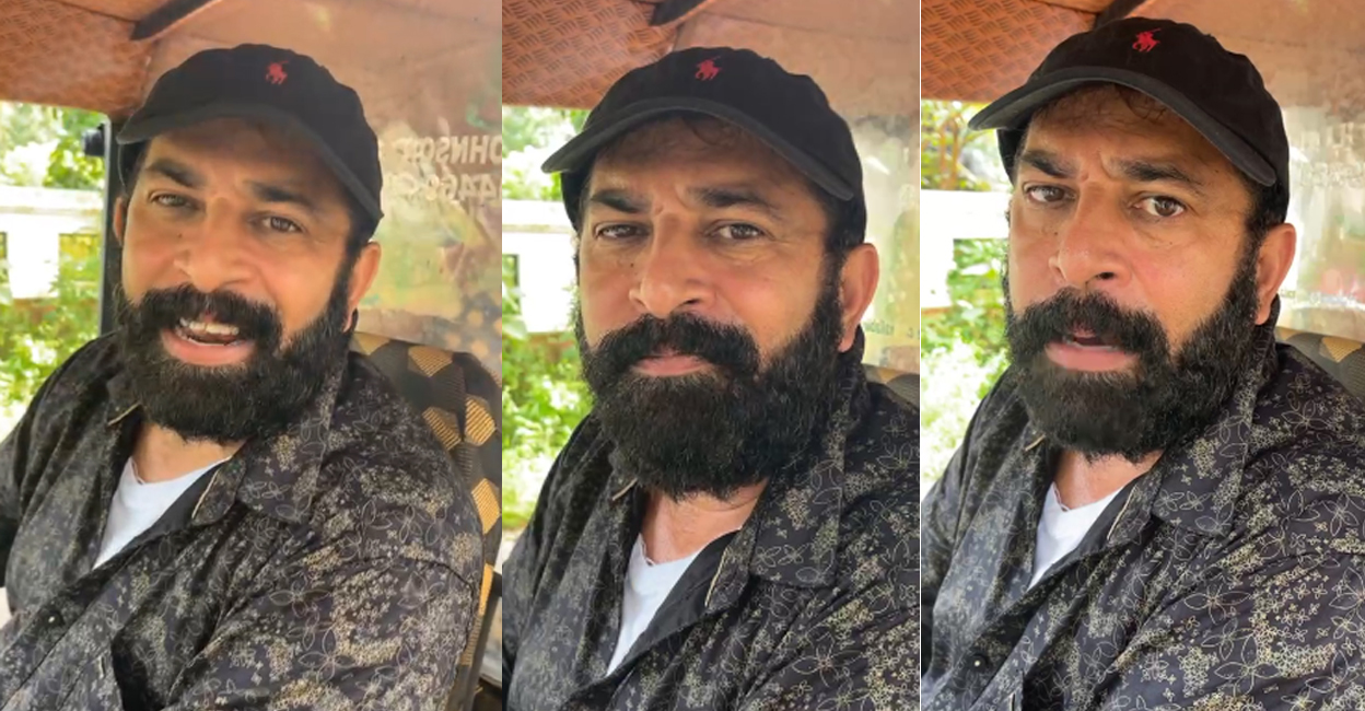 റോഡ് തടഞ്ഞ് സമരം: ഓട്ടോ ഓടിച്ച് പ്രതിഷേധവുമായി പ്രവാസി മലയാളി