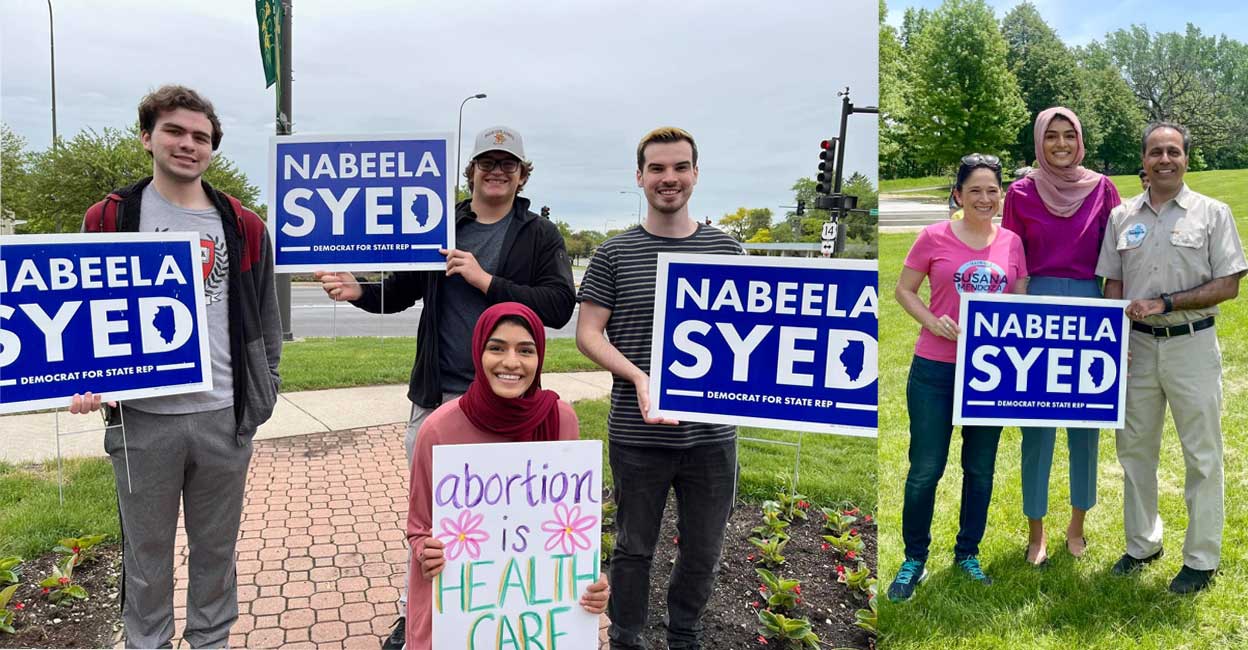 ഇല്ലിനോയിയിൽ അട്ടിമറി ജയവുമായി നബീല; പിറന്നത് പുതിയ ചരിത്രം