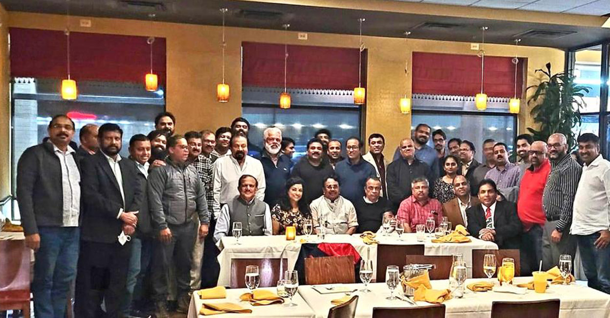 എൻ.ആർ .ഹരികുമാറിനും ലാലു ജോസഫിനും ഫൊക്കാന സ്വീകരണം നൽകി