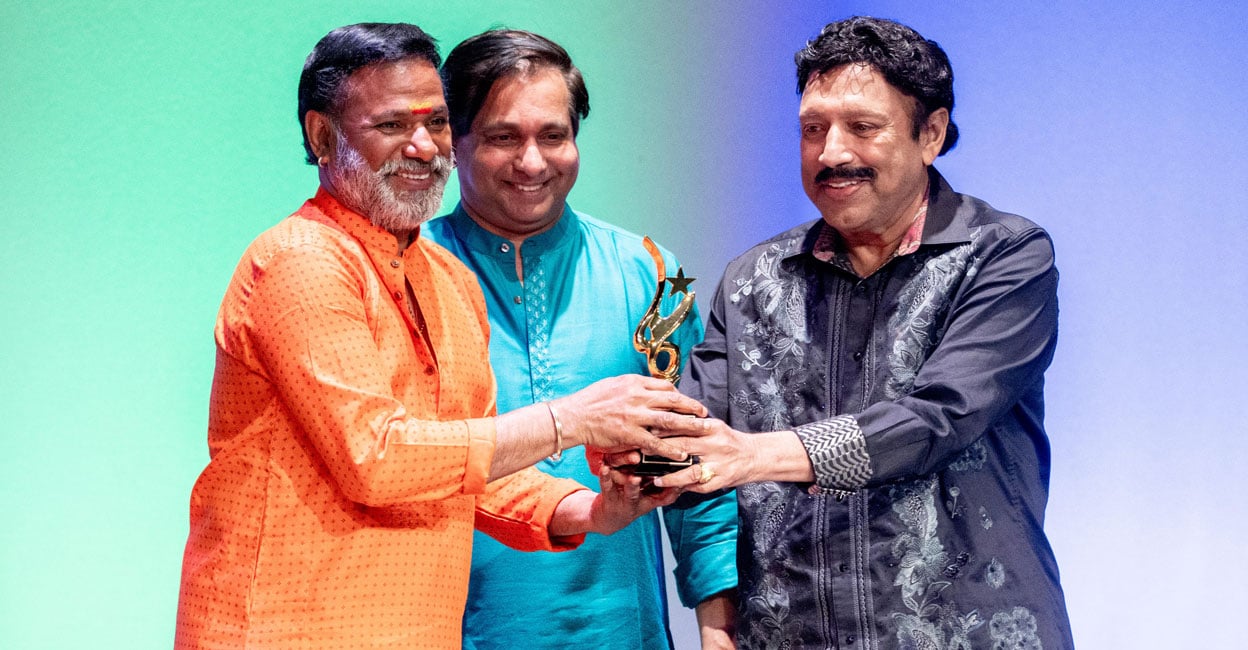 മിത്രാസ് നാട്യശ്രീ പുരസ്കാരം പ്രശസ്ത ഗുരു ശ്രീ ആർ എൽ വി ആനന്ദിന്