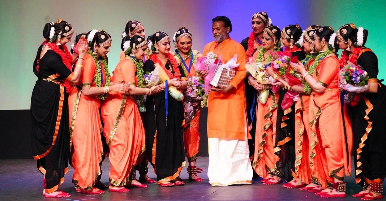 മിത്രാസ് നാട്യശ്രീ പുരസ്കാരം പ്രശസ്ത ഗുരു ശ്രീ ആർ എൽ വി ആനന്ദിന്