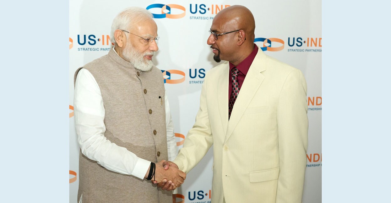 ഇന്ത്യൻ പ്രധാനമന്ത്രിയുമായുള്ള കൂടിക്കാഴ്ചയ്ക്ക് അവസരം ലഭിച്ച പ്രോ ടേം ...