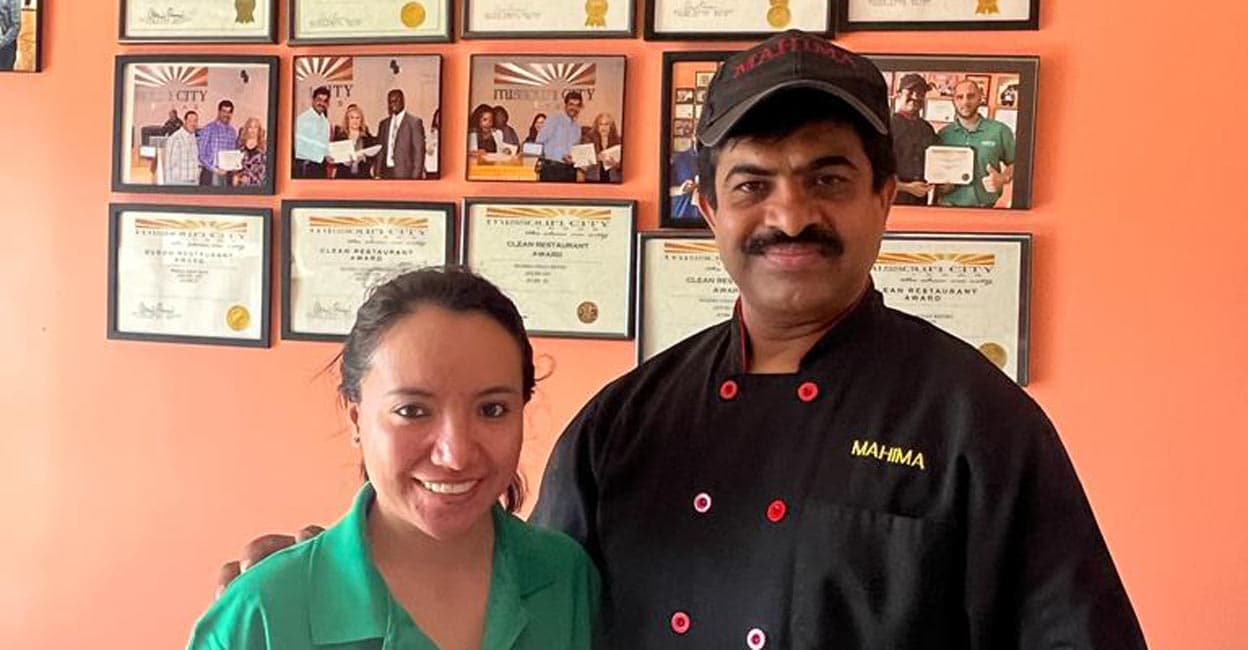 ഫോർട്ട് ബെൻഡ് കൗണ്ടി ക്ലീൻ റസ്റ്റോറന്‍റ് അവാർഡ് 12–ാം തവണയും മഹിമ ...