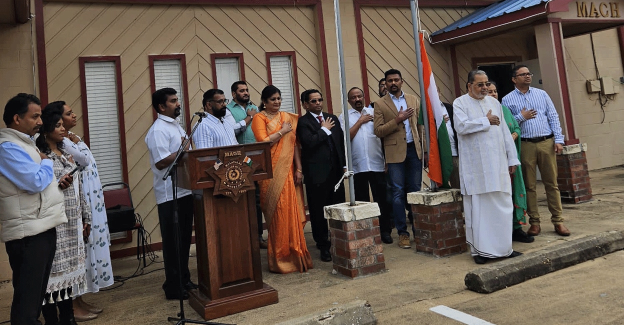 മലയാളി അസോസിയേഷൻ ഓഫ് ഗ്രേറ്റർ ഹൂസ്റ്റൺ ഇന്ത്യയുടെ 75 മത് റിപ്പബ്ലിക് ...