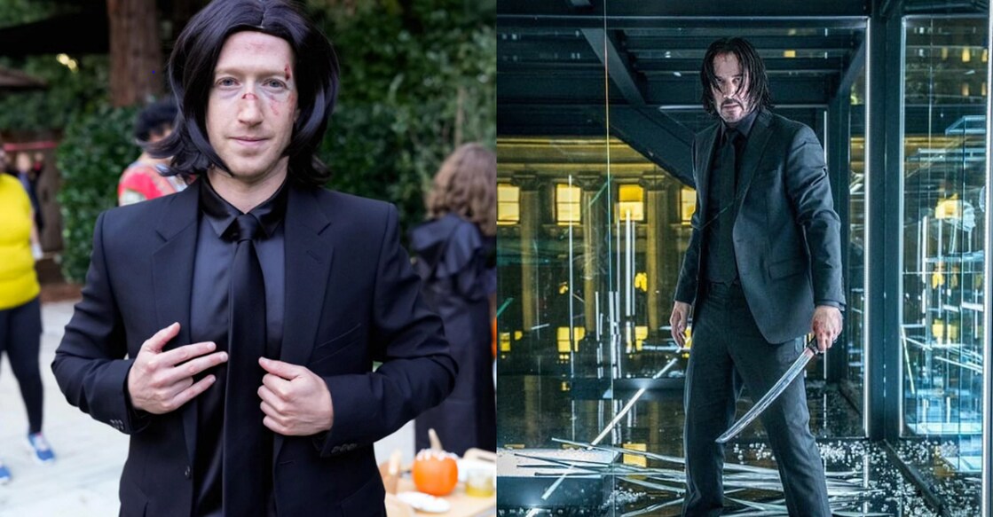 ജോൺ വിക്കായ് സക്കർബർഗ് മെറ്റ മേധാവിയായി ഇന്ത്യൻ വംശജൻ ഹാലോവീൻ ആഘോഷം വൈറ ...