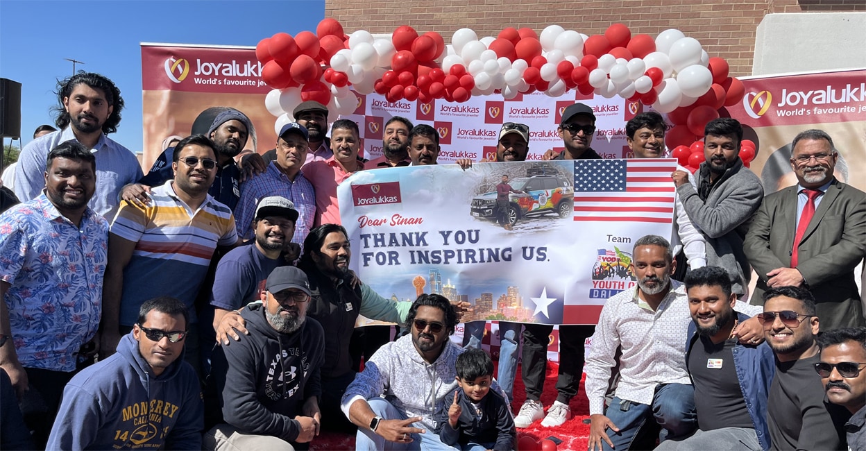 ലോക സഞ്ചാരി മുഹമ്മദ് സിനാന് ഡാലസിൽ ഊഷ്മള സ്വീകരണം നൽകി - Warm welcome for Muhammad Sinan ...