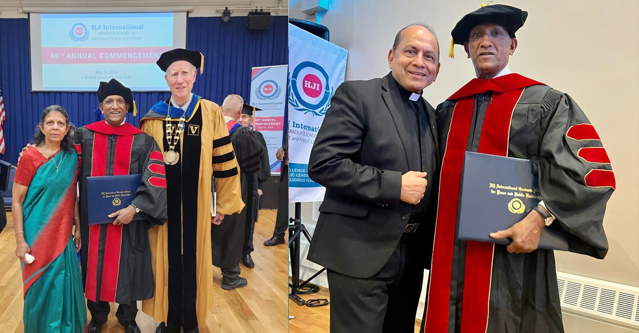 ഉമ്മന്‍ പി. എബ്രഹാമിന് ഡോക്ടറേറ്റ് - Oommen P. Abraham has a Doctorate ...