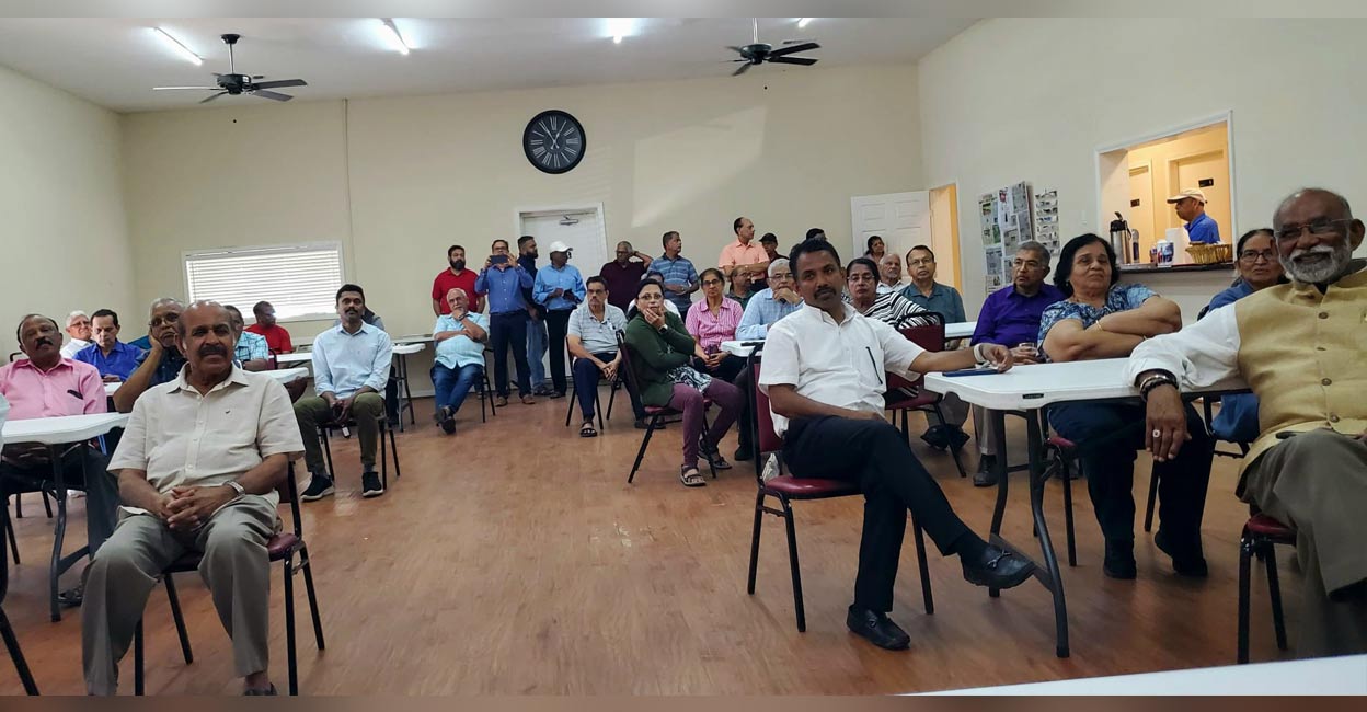 മുൻ എംഎൽഎ എം ജെ ജേക്കബിന് മലയാളി അസോസിയേഷൻ ഓഫ് ഗ്രേറ്റർ ഹൂസ്റ്റ ...