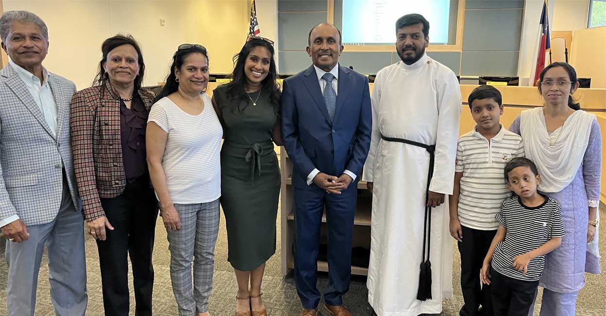 സണ്ണിവെയ്ല്‍ സിറ്റി മേയറായി സജി ജോര്‍ജ് സത്യപ്രതിജ്ഞ ചെയ്തു - Sunnyvale ...
