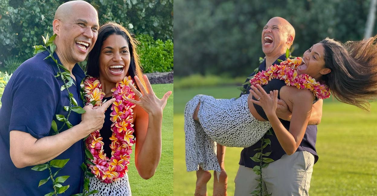 സെനറ്റർ കോറി ബുക്കർ വിവാഹിതനാകുന്നു - Cory Booker engagement | Alexis ...