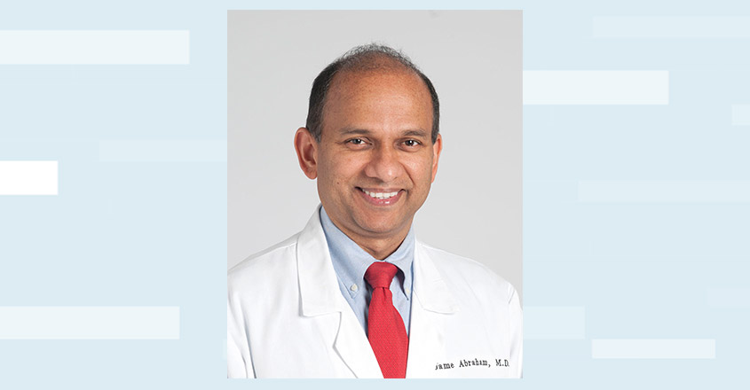 ഡോ. ജെയിം എബ്രഹാം: ക്ലീവ്‌ലന്‍ഡ് ക്ലിനിക് ഹീമറ്റോളജി/ മെഡിക്കൽ ഓങ്കോളജി ...