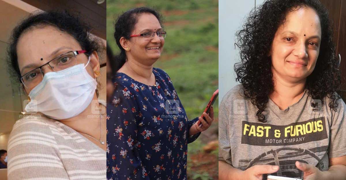 തലമുടി സെറ്റ് ചെയ്തും കളർ ചെയ്തു വന്നിരുന്നവർ നനഞ്ഞ കോഴിയെ പോലെ ...