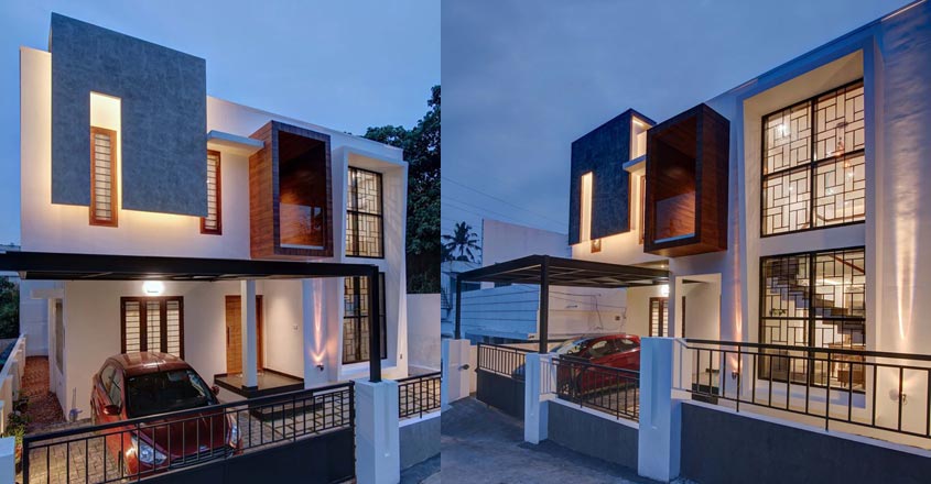 ആരും കൊതിക്കും! ഇത് 4.2 സെന്റിലെ ടെക്കിവീട് | Small Plot | House Plan ...