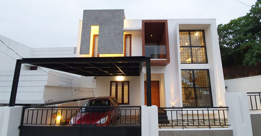 ആരും കൊതിക്കും! ഇത് 4.2 സെന്റിലെ ടെക്കിവീട് | Small Plot | House Plan ...