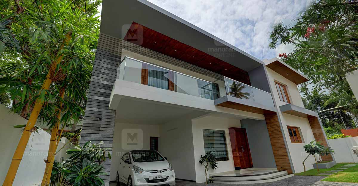 ഇത് വീട്ടുകാരുടെ ആവശ്യമറിഞ്ഞുള്ള വീട്; ഒപ്പം സർപ്രൈസുകളും Moden Home ...