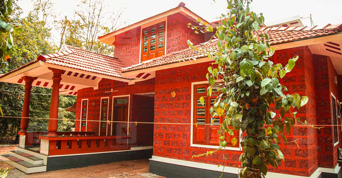 മണ്ണിനെ സ്നേഹിക്കുന്ന കുടുംബം, ഒരുനിലയിൽ പ്രകൃതിവീട്; നിർമിച്ചത് ...