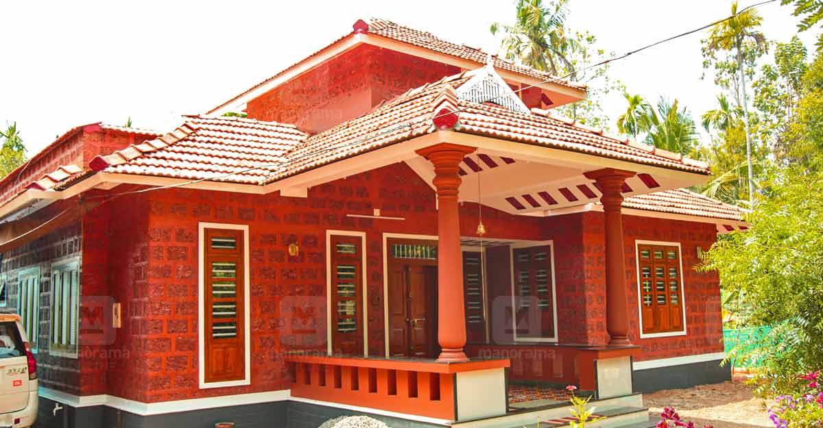 മണ്ണിനെ സ്നേഹിക്കുന്ന കുടുംബം, ഒരുനിലയിൽ പ്രകൃതിവീട്; നിർമിച്ചത് ...