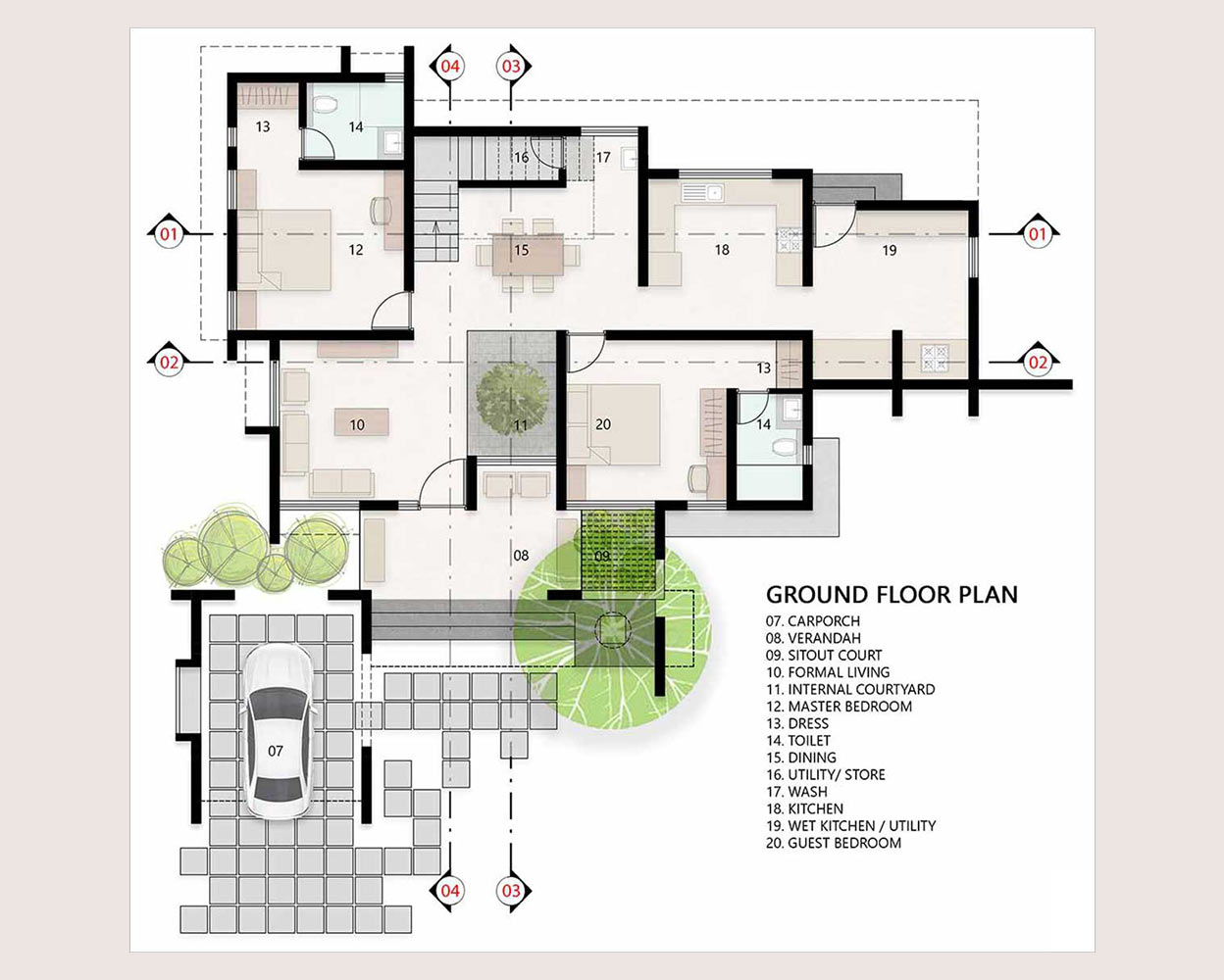 ഇത് ശ്വസിക്കുന്ന വീട്! കുറഞ്ഞ സ്ഥലത്ത് ഇരട്ടി സൗകര്യം; മികച്ച മാതൃക ...