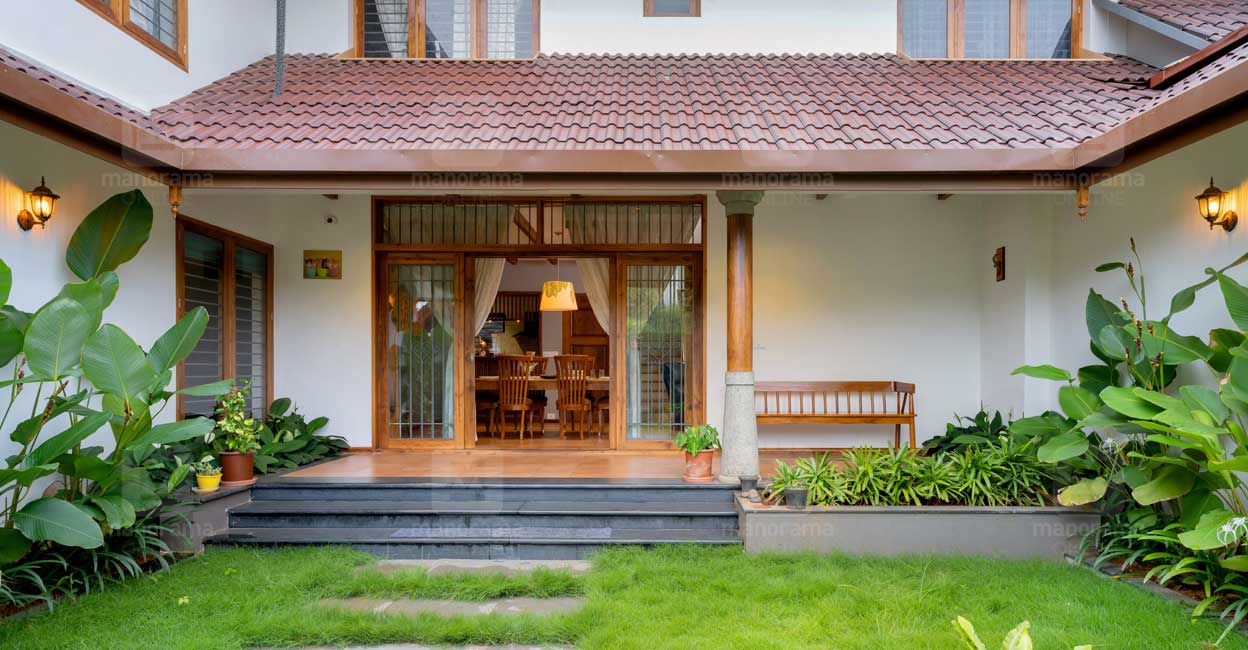 കേരളത്തനിമയും പുതുമയും സന്തോഷവും! ഓണം സ്‌പെഷൽ വീട് |Homestyle ...