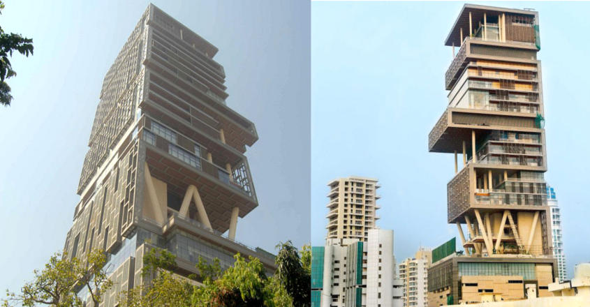 അദ്ഭുതമാണ് മുകേഷ് അംബാനിയുടെ ആന്റിലിയ | Antilia | Mukesh Ambani ...